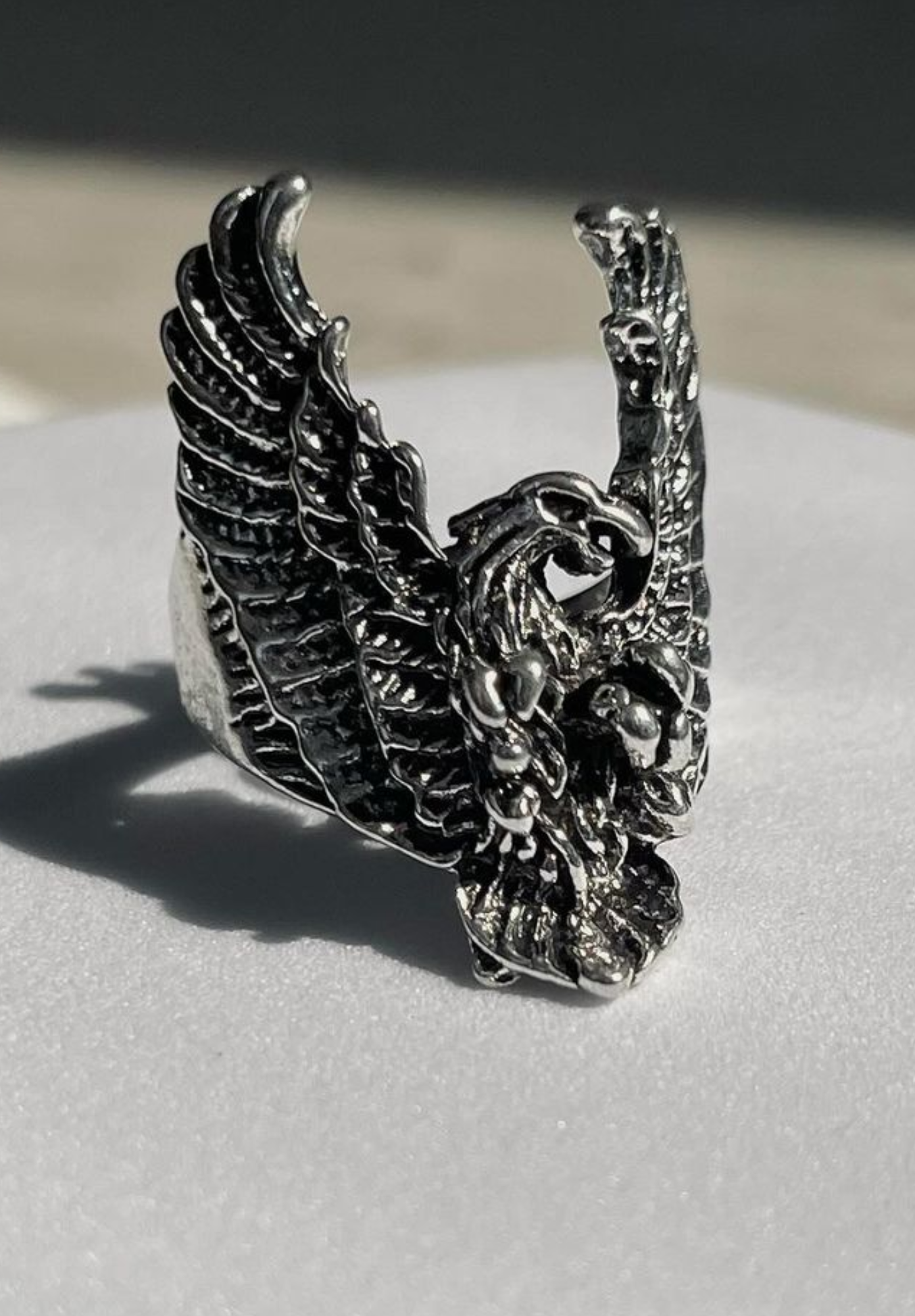 Mighty Eagle Stainless-Steel Ring
