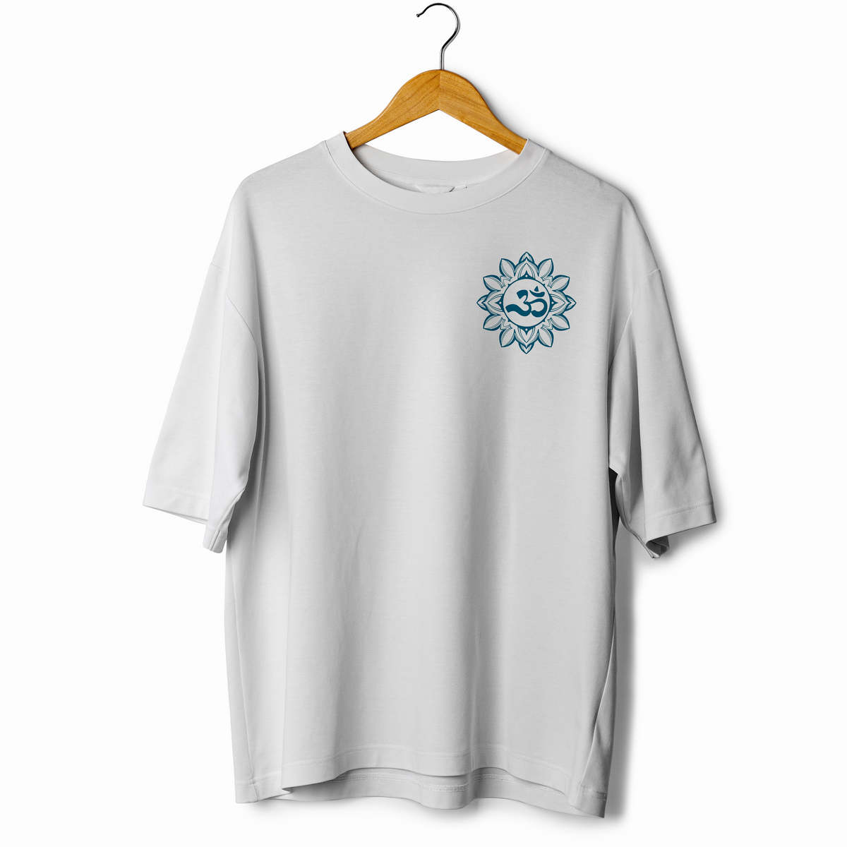 OM T Shirt - Minimal Oversized T shirt | Hindu clotihng